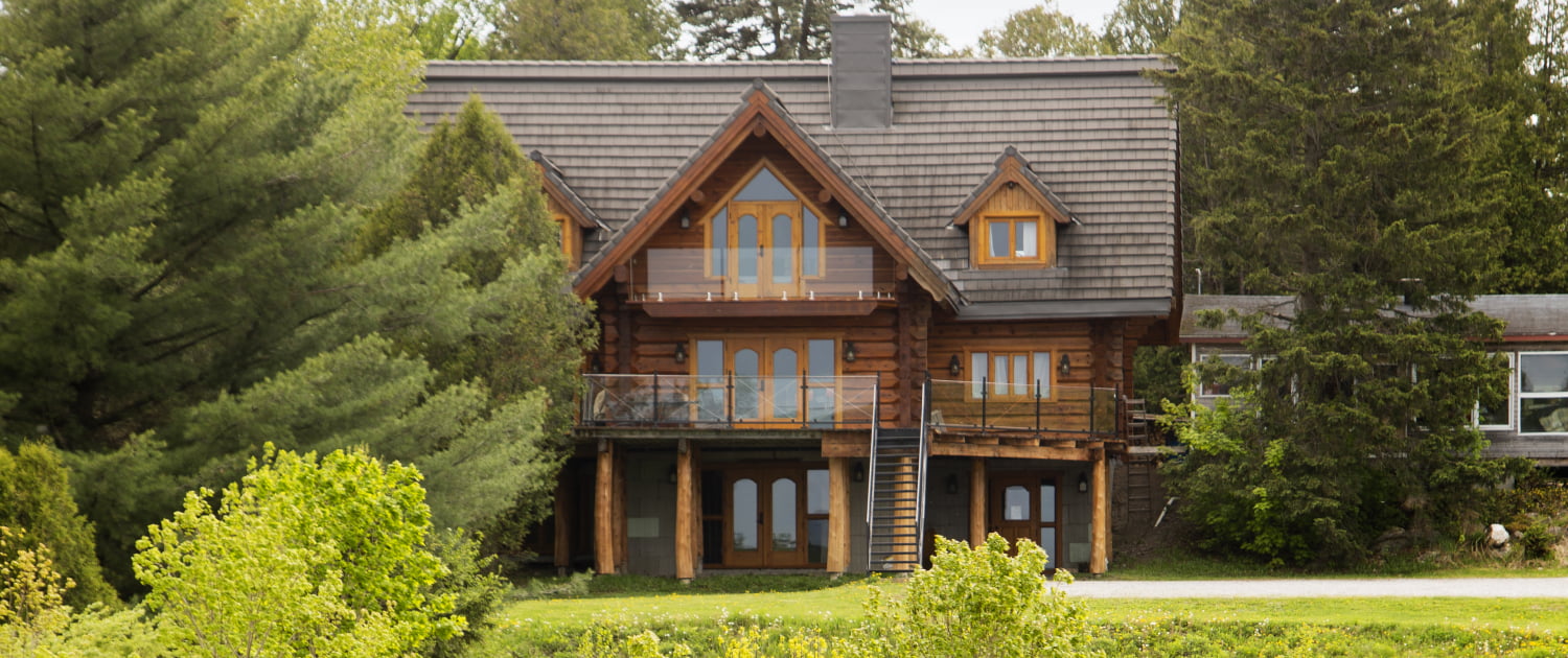 La maison en bois rond - La maison en bois rond